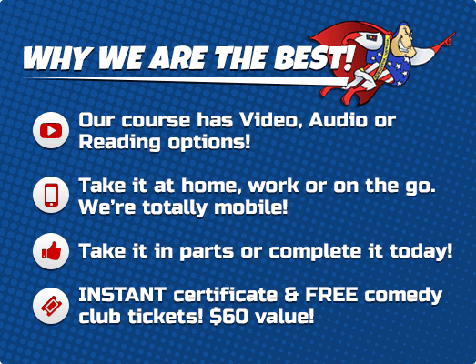 Comedy Traffic School® | Voted #1 CA Traffic School Online