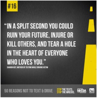 Quotes and Slogans about Texting While Driving | [Please insert site url]